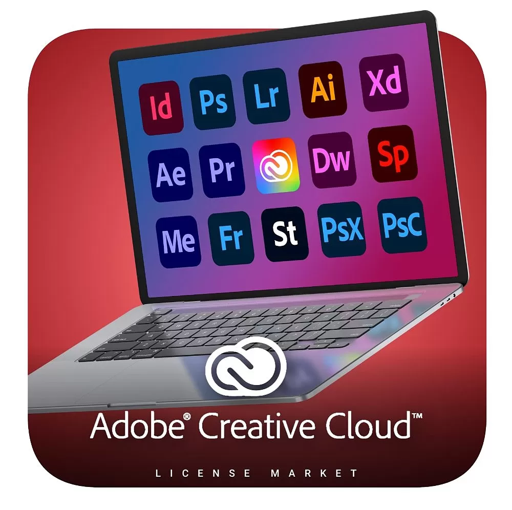 خرید اکانت Adobe Creative Cloud روی ایمیل شما (ارزان)
