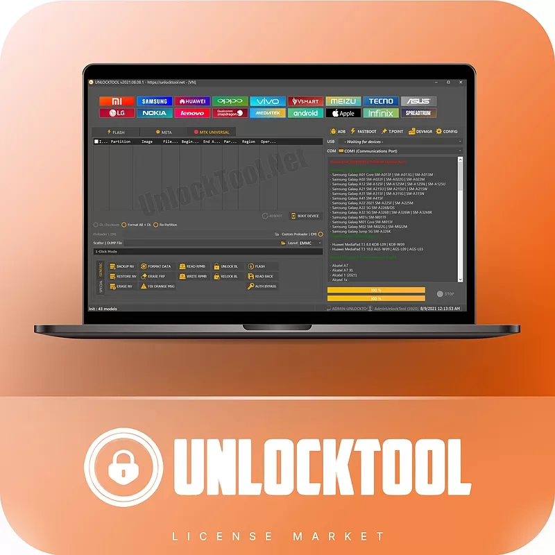 خرید اکانت UnlockTool آنلاک‌تول پرمیوم (ارزان)