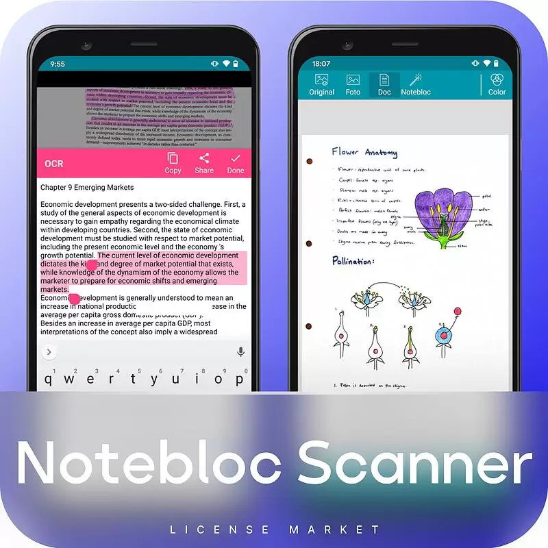 خرید اکانت Notebloc Scanner نوتبلاک اسکنر (91% تخفیف)