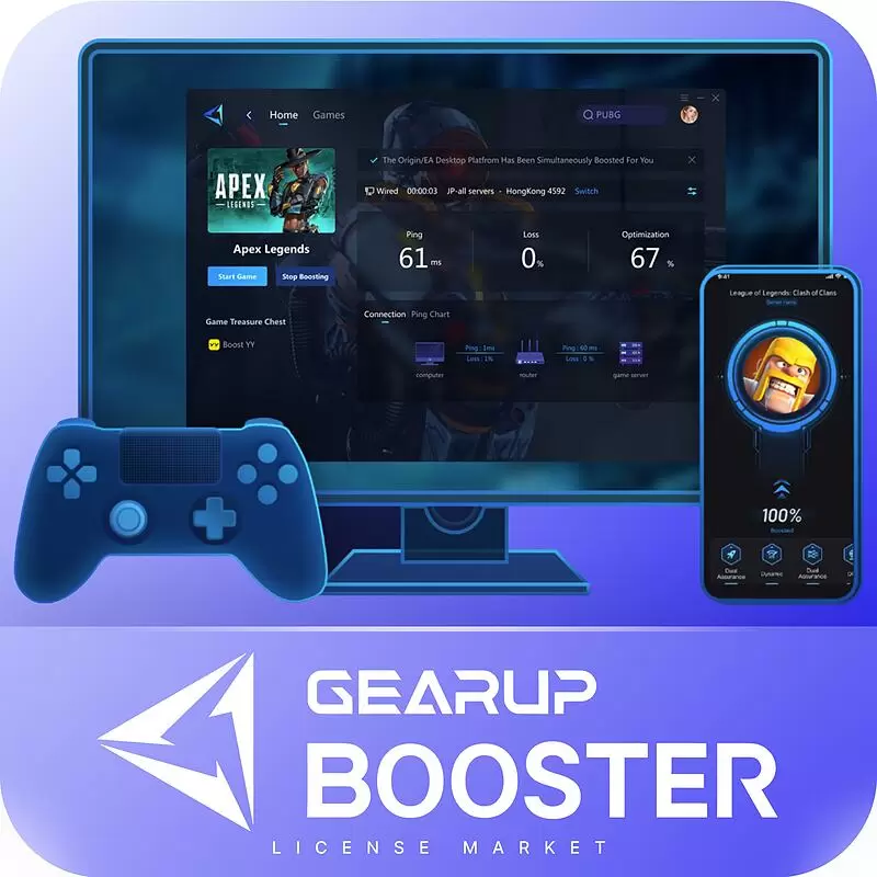 خرید اکانت GearUP Booster گیرآپ بوستر (با 91% تخفیف)