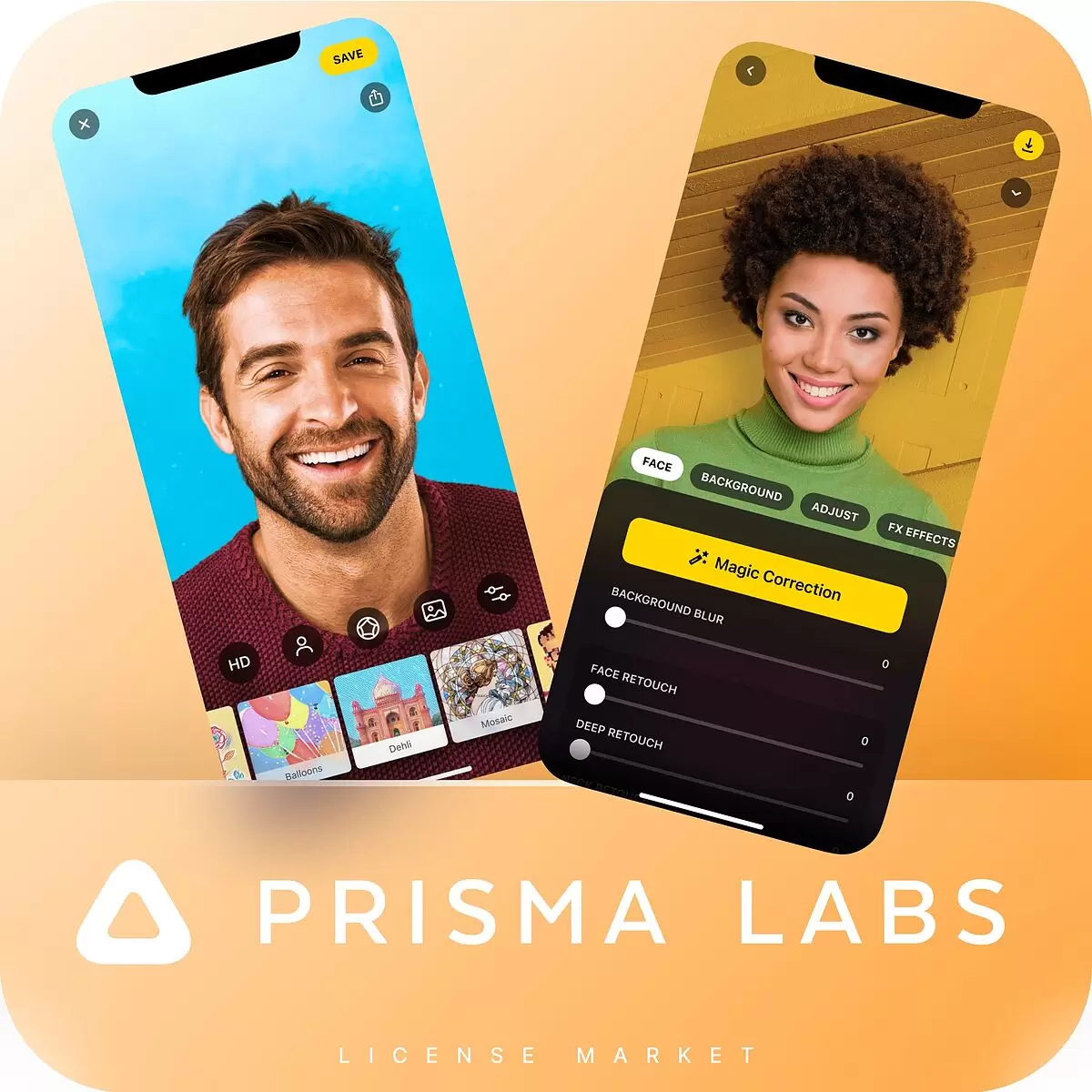 خرید اکانت Prisma روی ایمیل شما (با 91% تخفیف)
