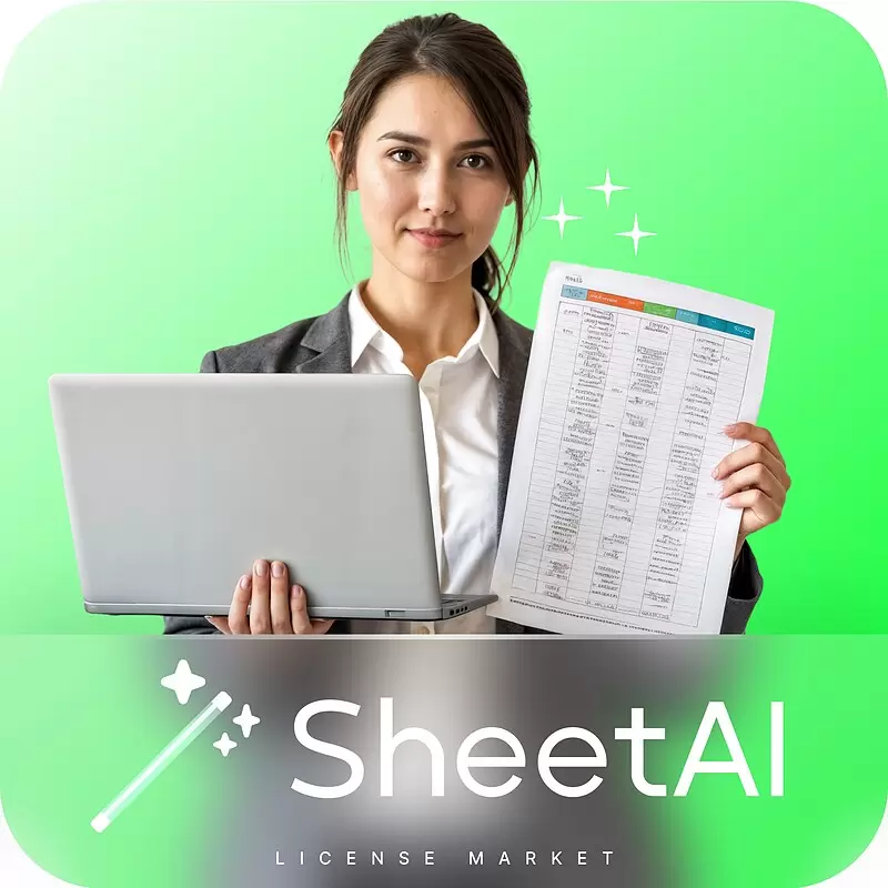 خرید اکانت SheetAI روی ایمیل شما (91% تخفیف)